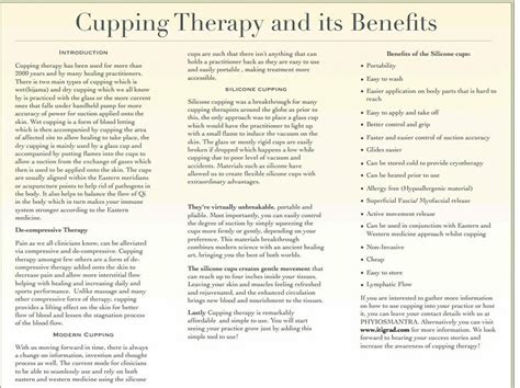 International Certification For Cupping Therapy Best Physiotherapy
