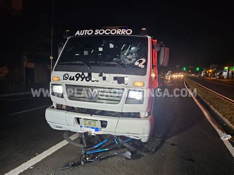 Ciclista De 18 Anos é Intubado Após Ser Atropelado Por Caminhão Em