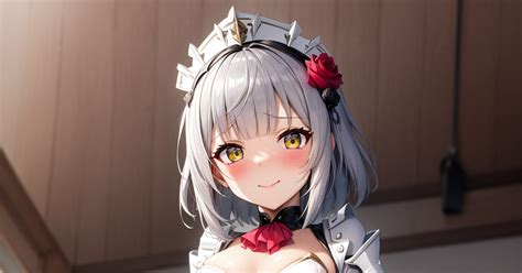 メイド 【ai】诺艾尔的小脚脚 灾厄之轮のイラスト Pixiv