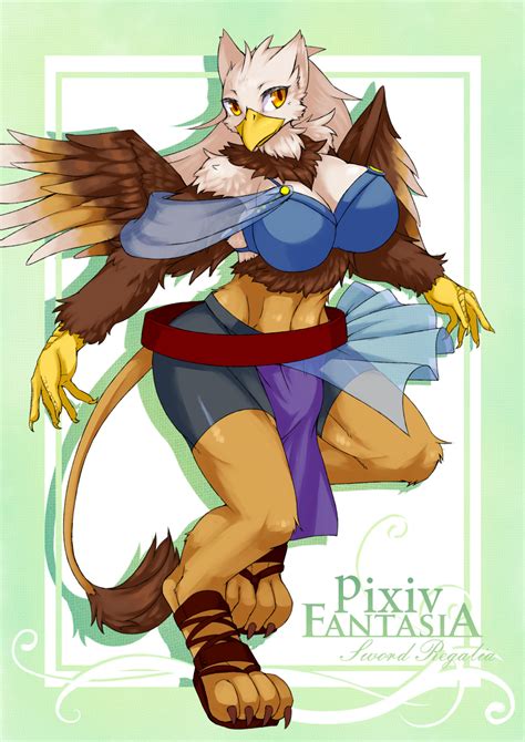 The Big Imageboard Tbib Anthro Avian Beak Big Breasts Breasts Bulge Clothing Dickgirl Feline