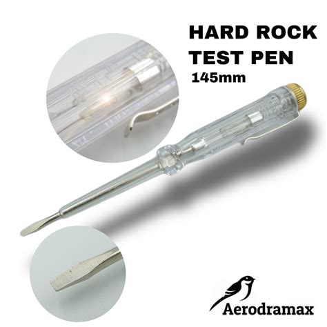 HARD ROCK Test Pen 145mm Shopee Malaysia