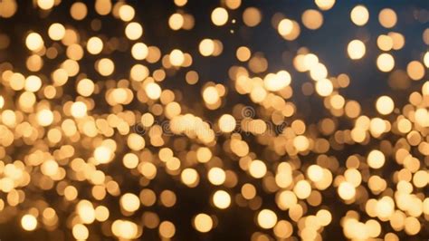 Abstract Gold Bokeh Lights Stock Footage Video Of Minimal 335644848