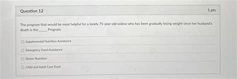 Solved Question 121 ﻿ptsthe Program That Would Be Most