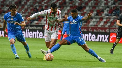 Necaxa Vs Cruz Azul En Vivo Horario Y Dónde Ver El Partido De La