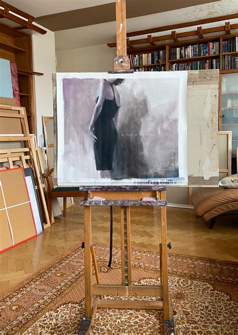 Etude No 377 In Front Of A Mirror Oil Painting Igor Shulman