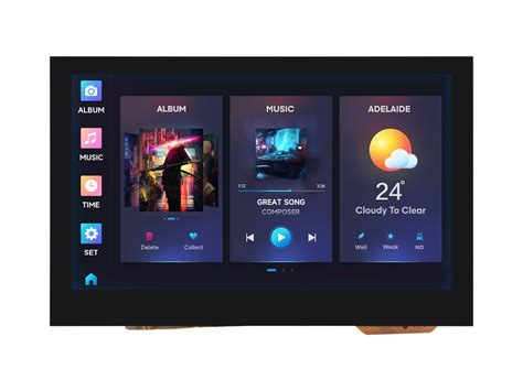 waveshare esp32 s3 4 3 touch display