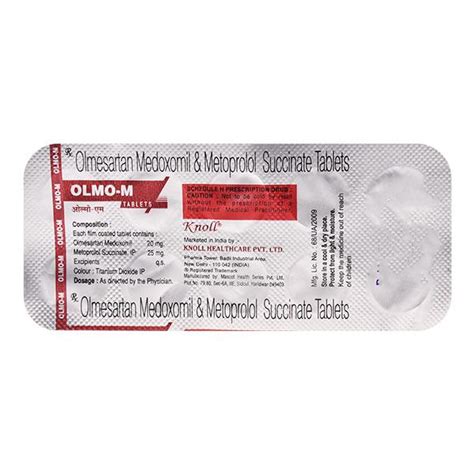 Olmo M 25 Tablet 10s Price Uses Side Effects Netmeds