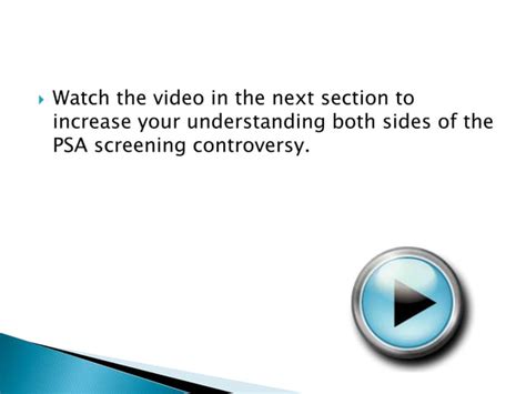 Psa PPTX Cancer Diseases And Conditions