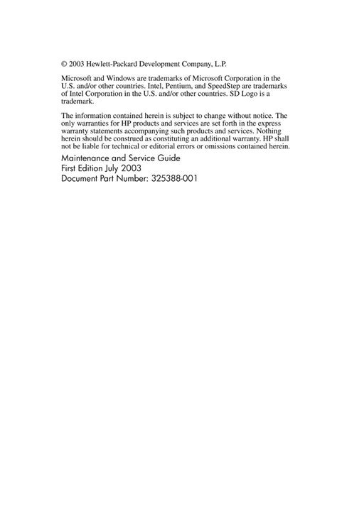 Compaq Notebook Troubleshooting