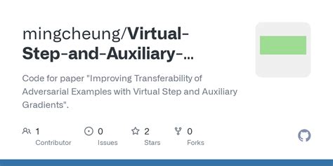 Virtual Step And Auxiliary Gradientsensemblebasedattackrawfgsmspy At Main · Mingcheung