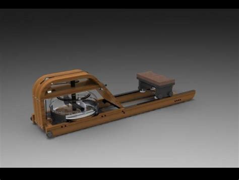 Rowing Machine 3d Model