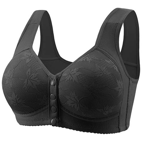 Daisy Bras For Older Women 2024 New Comfortable Convenient Front Close