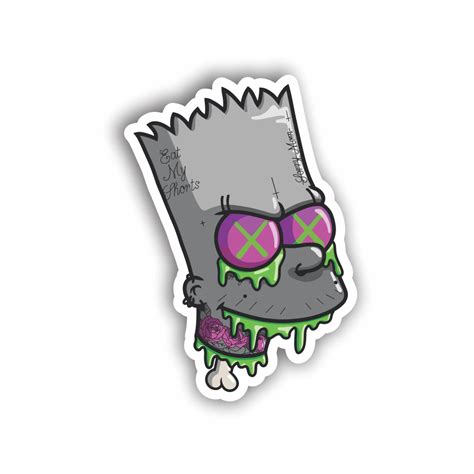 Bart Trap Sticker Boss