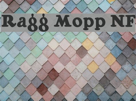 Ragg Mopp Nf Font