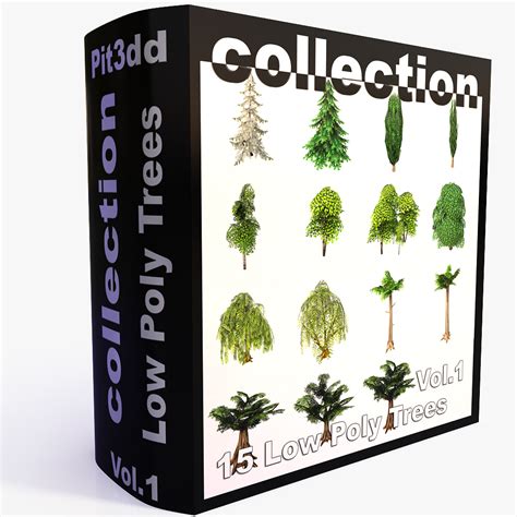 Low Poly Tree Free D Model Obj Mb Fbx Free D