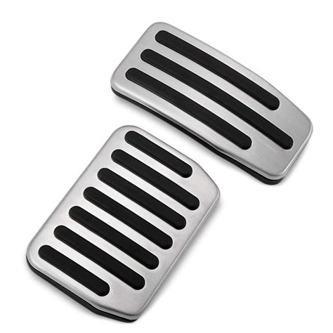 TF Brake Gas Pedal Non Slip Performance Foot Pedal Pads Covers Kit For