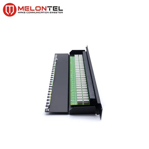 25 Ports Cat 3 Voice Telephone Patch Panel Cat 3 Patch Panel And