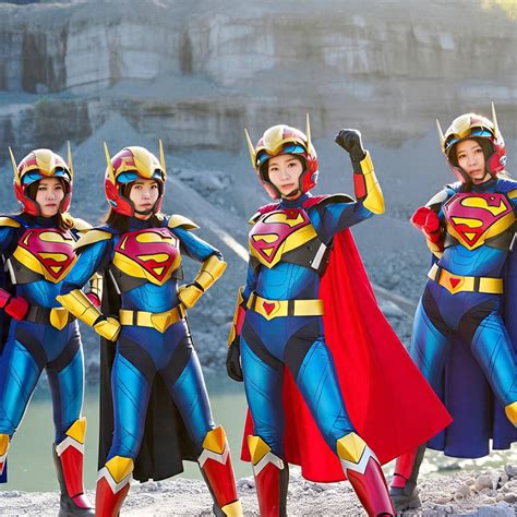 Super Sentai Girls By Gzipp On Deviantart
