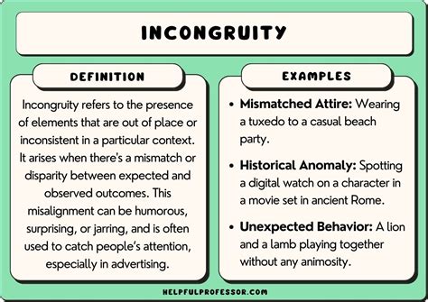27 Incongruity Examples 2025