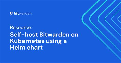 Helmチャートを使ってkubernetes上でbitwardenをセルフホストする Bitwarden
