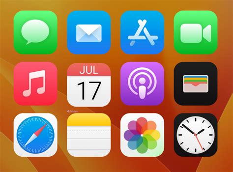 What If The IOS Icons Were Altered To Match With MacOS Concept R Ios