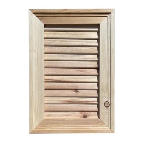 Al S Millworks 12 In X 18 In False Rectangular Cedar Wood With