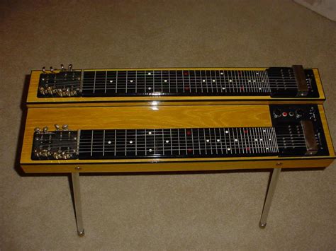 1958 Gibson Console Grande Double Neck 8 Steel Guitar For Sale