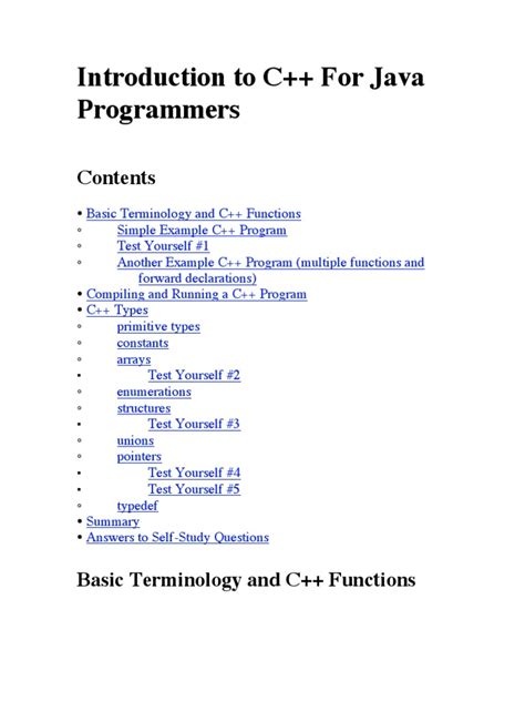 Introduction To C For Java Programmers Pdf Pointer Computer