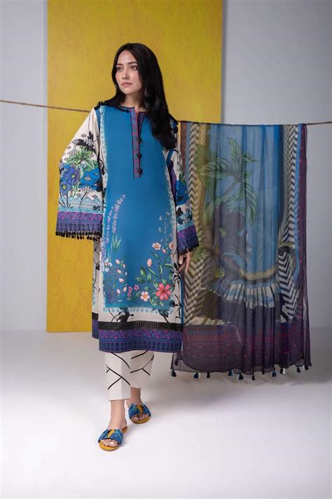 Sapphire Laqueta Lawn Vol 2 2021 Original Brand