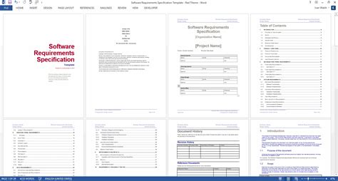 Software Requirements Specification Template