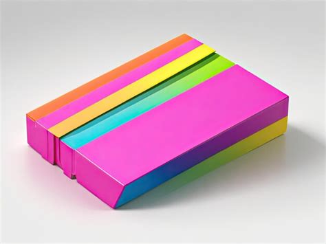 Degradable Colored Rectangle Premium Ai Generated Image