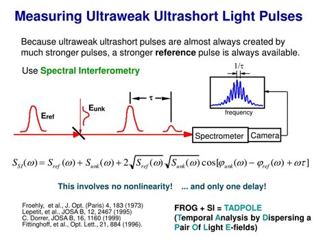 Ppt Measuring Ultrashort Laser Pulses Iv More Techniques Powerpoint Presentation Id 5315618