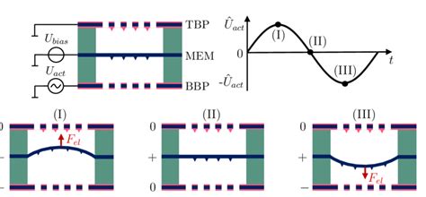 4 Push Pull Based Actuation On A Dual Backplate Capacitive MEMS