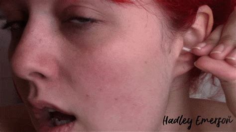 Ear Cleaning With Cotton Swabs Wmv Hadley Emerson Fetishes Clips4sale