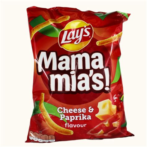 Lays Mama Mias Paprika Cheese 125g Dutch Groceries