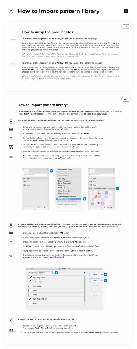 Mastering Seamless Pattern Libraries In Adobe Photoshop Samolevsky
