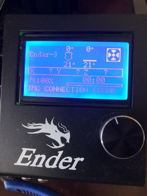 Looking For Help With Tmc Connection Error On Ender 3 With Skr Mini V1