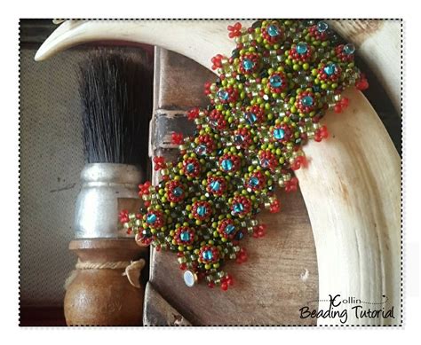 Pondo Stitch Beaded Cuff Beading Pattern Beading Tutorial Etsy