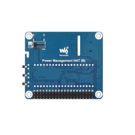 Buy Waveshare Power Management Hat For Raspberry Pi Online At