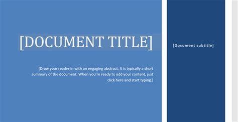 Page Formatting In Word