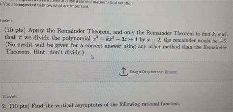 solved and use a correct mathematical notation 3 you are