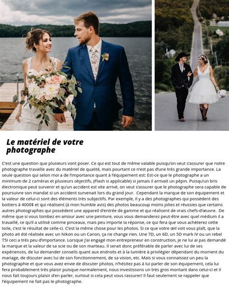 Comment Choisir Son Photographe De Mariage Jessika Robitaille