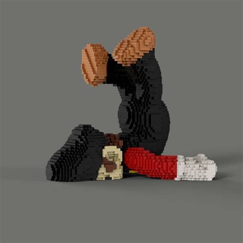 Lego Moc Mario Wrestling By Xiaowang Rebrickable Build With Lego