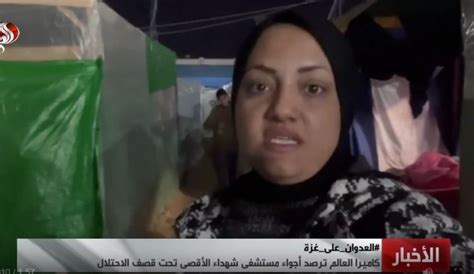 گزارش العالم از حملات رژیم صهیونیستی به محوطه بیمارستان شهدای الاقصی ویدیو