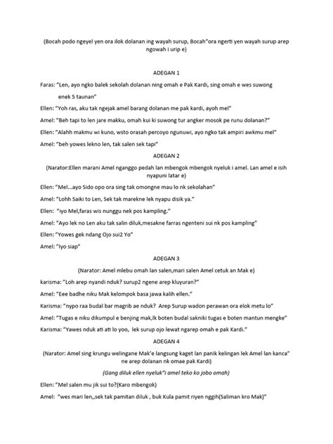 Drama Surup Pdf Seni Fiksi Misteri Thriller And Kejahatan