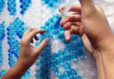 Bubble Wrap Typography On Behance