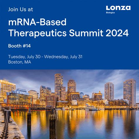 Lonza On Linkedin Mrna Lonza Biologics Biotechnology