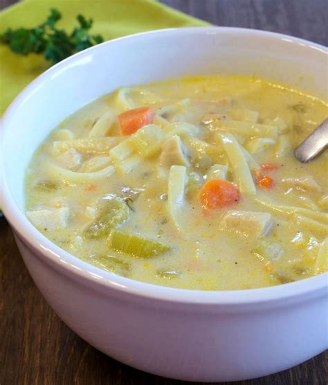 Creamy Chicken Noodle Soup My Country Table