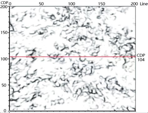 Predicted Coherent Volume Slice Of The Weak Structural Planes Inside