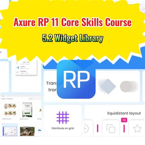 axure rp 11 core skills course 5 2 widget library axureboutique